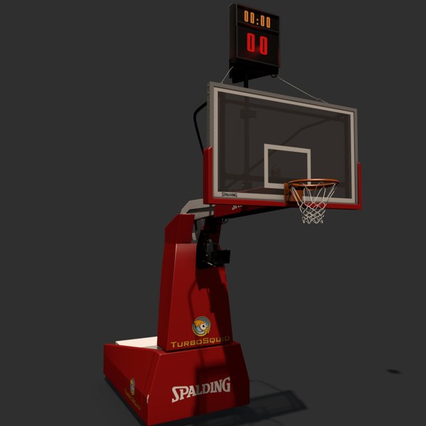 spalding backboard 3d model