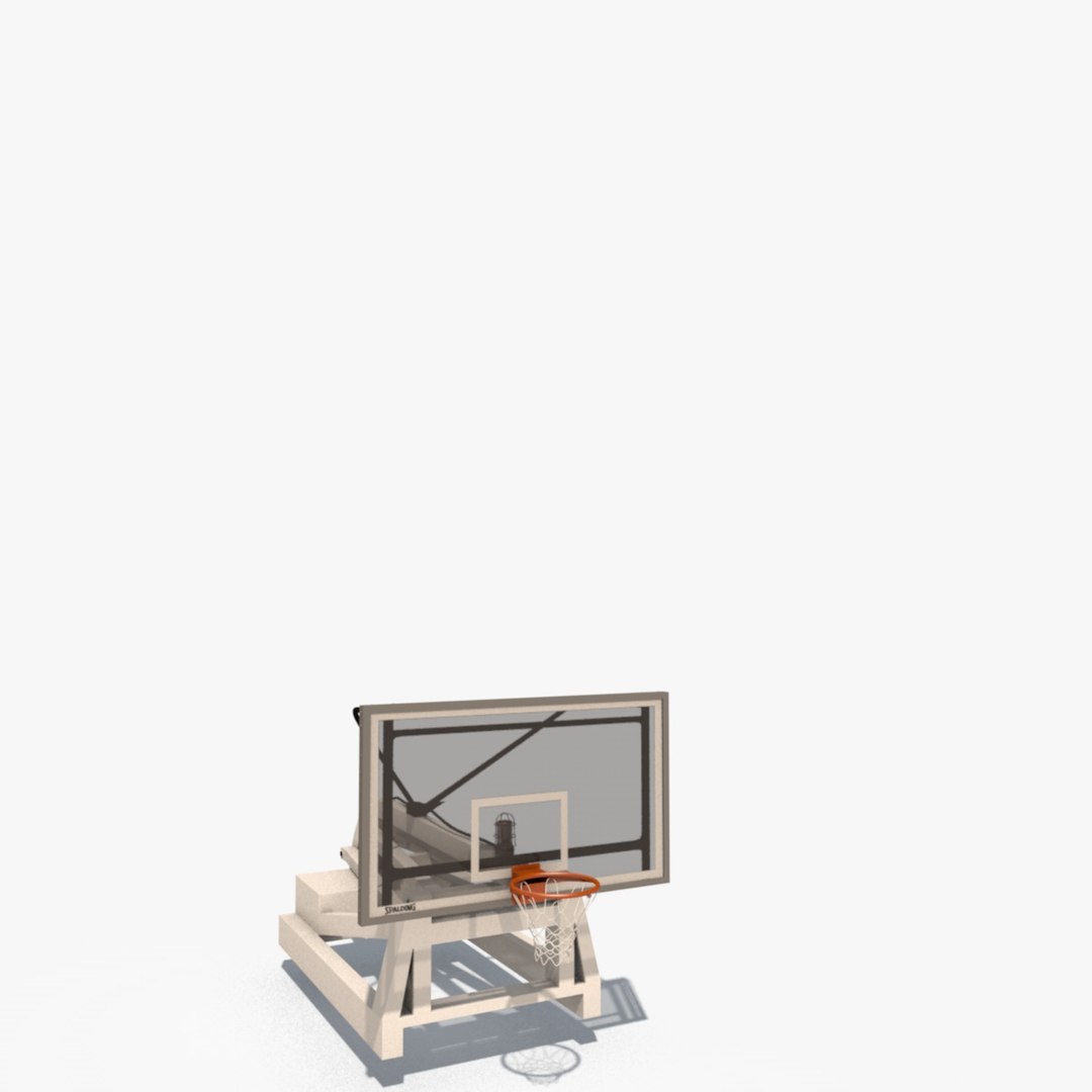 Spalding Backboard 3d Model
