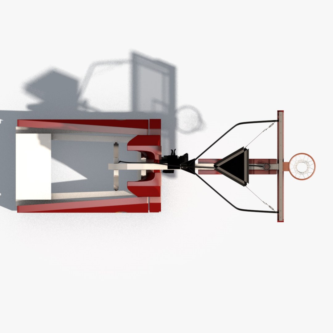 Spalding Backboard 3d Model