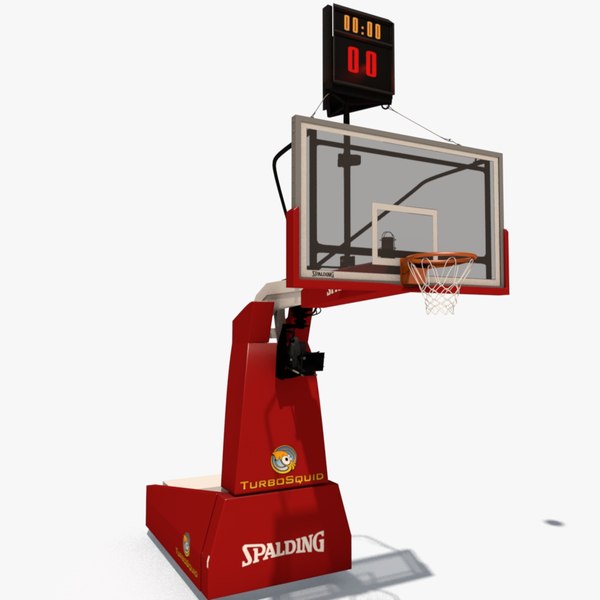spalding backboard 3d model