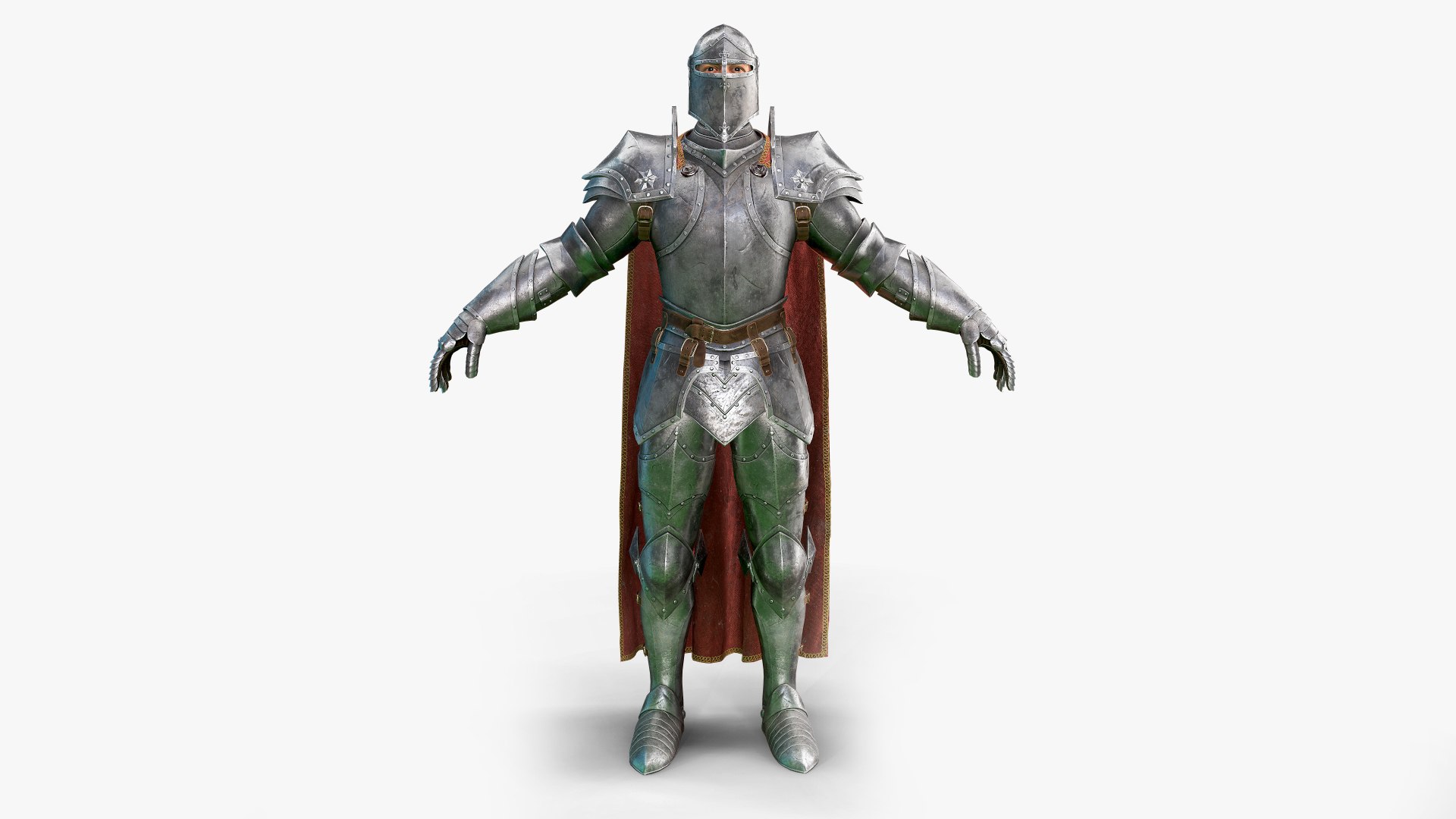 3D Medieval Armor Knight Model - TurboSquid 1850015