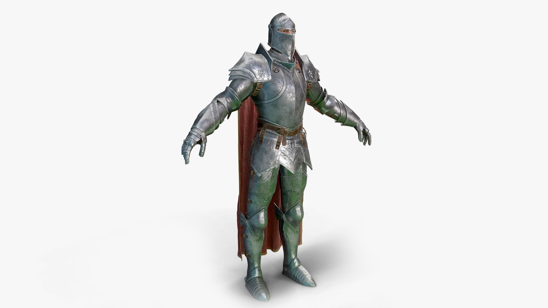 3D Medieval Armor Knight Model - TurboSquid 1850015