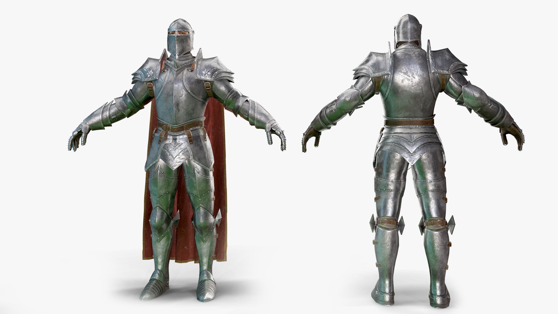 3D Medieval Armor Knight Model - TurboSquid 1850015