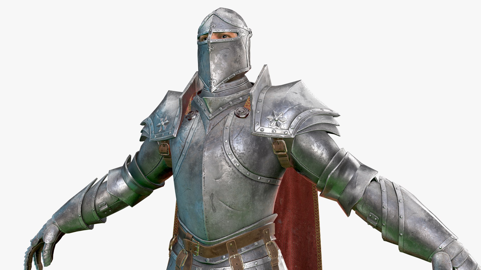 3D Medieval Armor Knight Model - TurboSquid 1850015