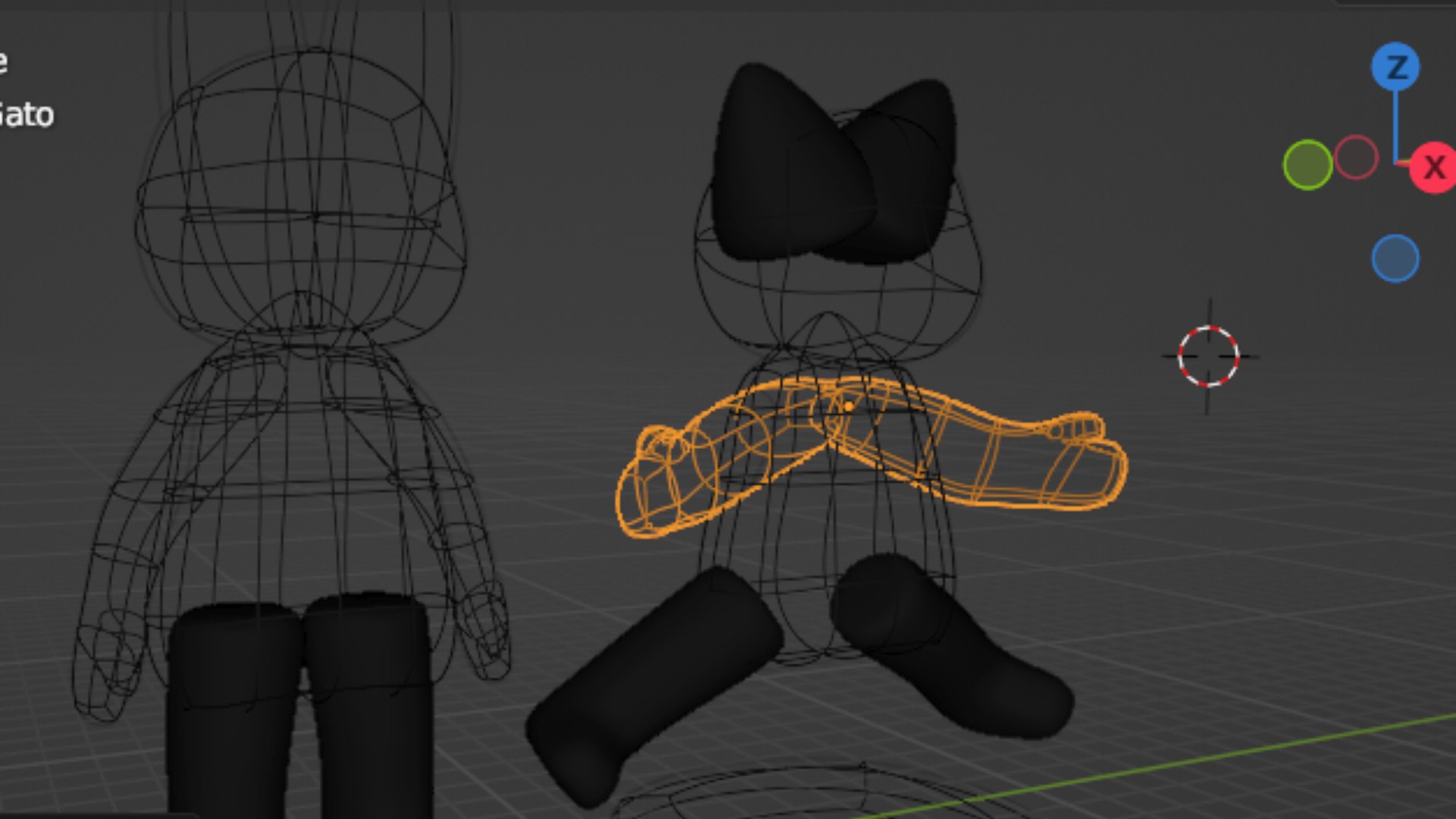 3D Cute Bear Cat Bunny Rigged Blender Raw vAlpha model - TurboSquid 2179813