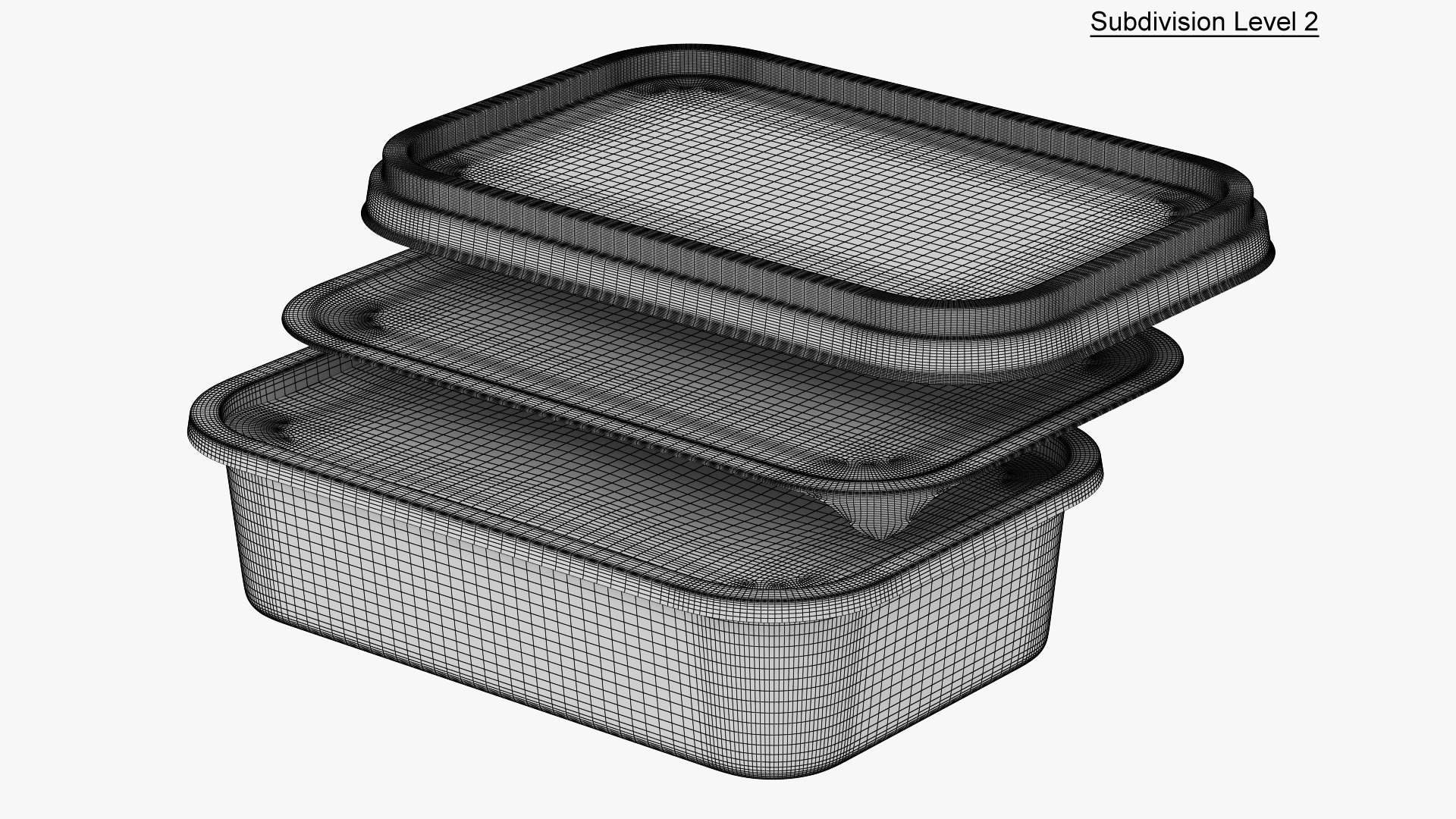Food Container 03 3D Model - TurboSquid 1798600