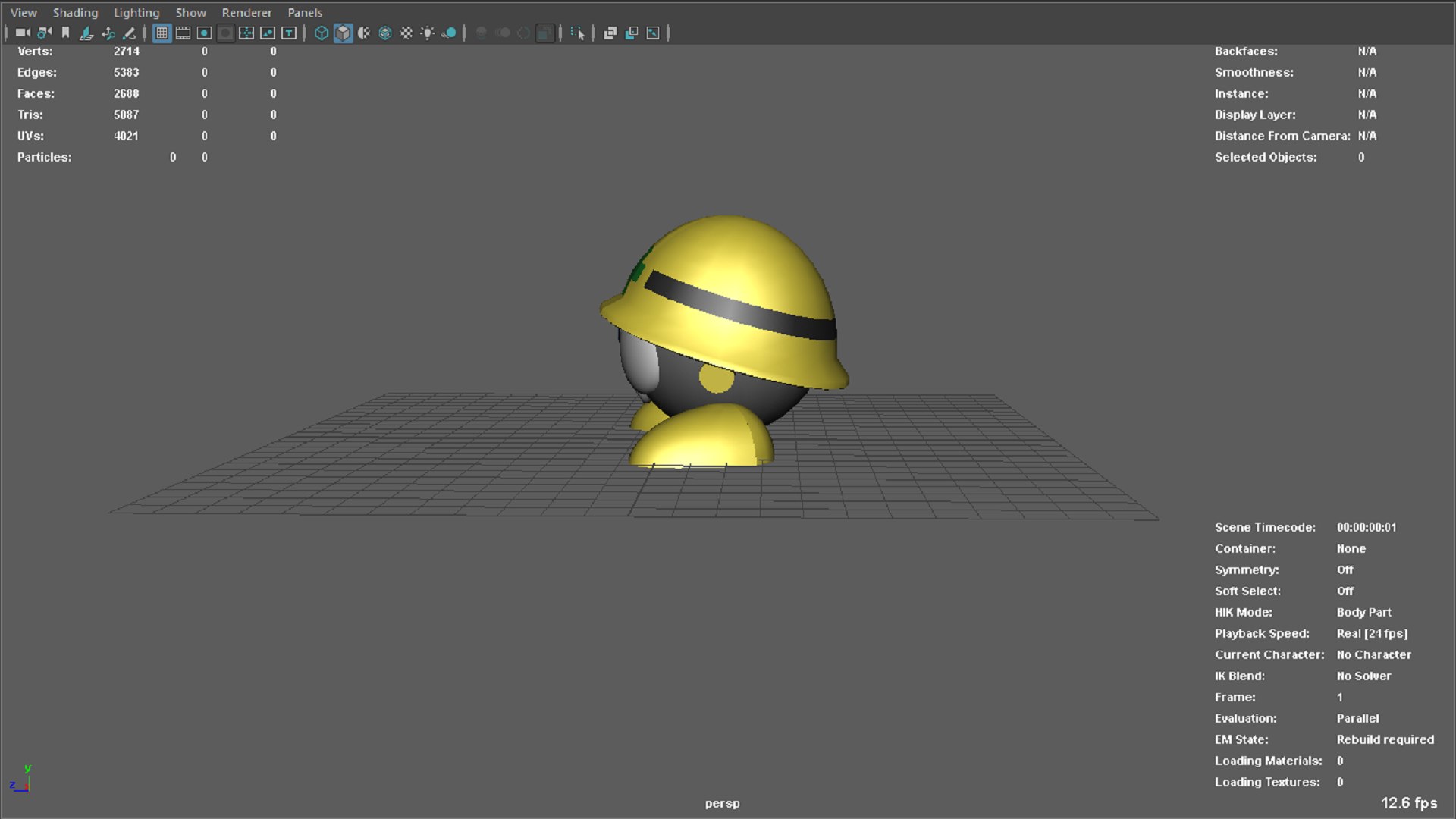 Megaman Met 3D Model - TurboSquid 1675501