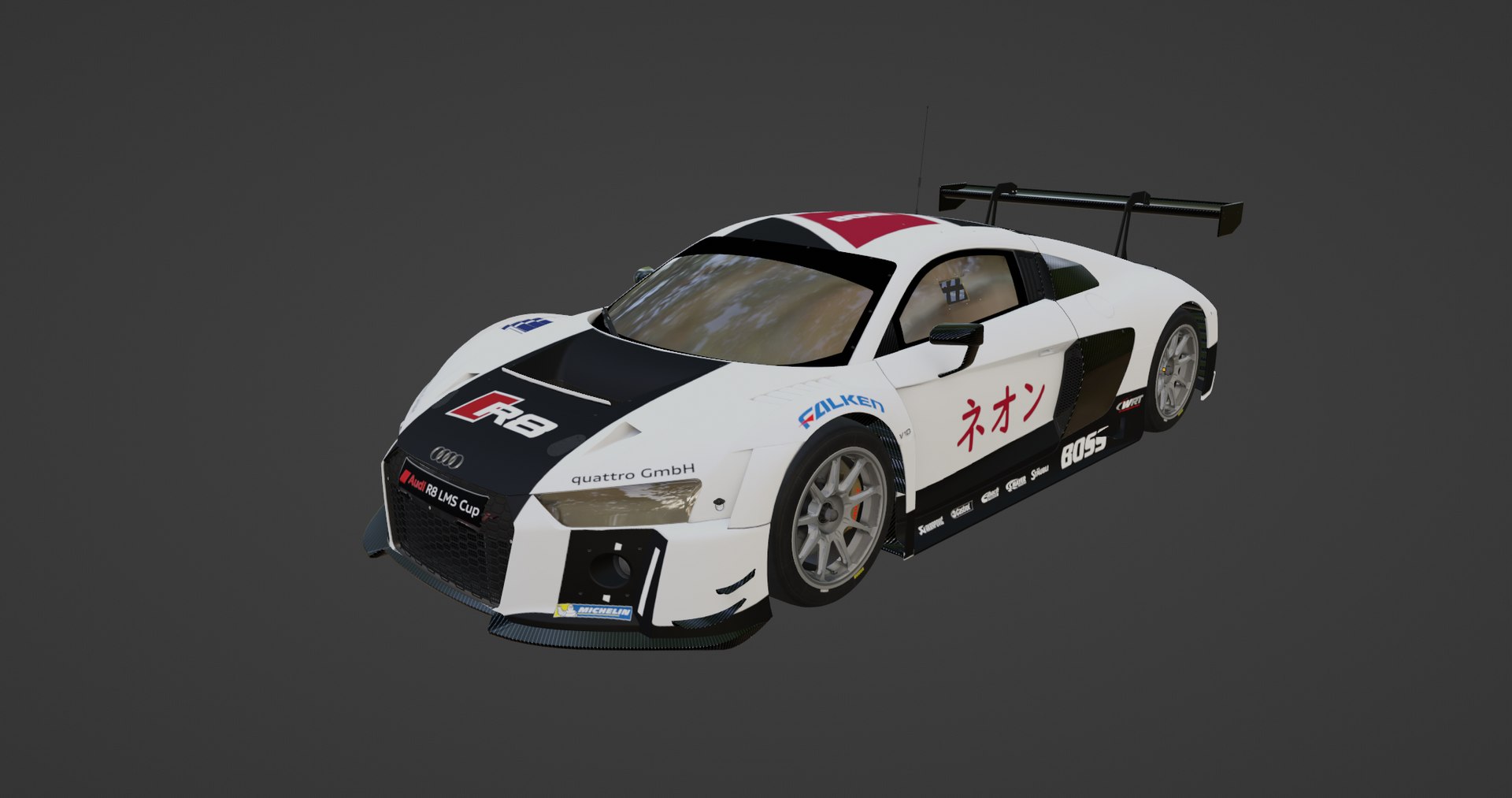 3D Audi R8 Lms - TurboSquid 2060931