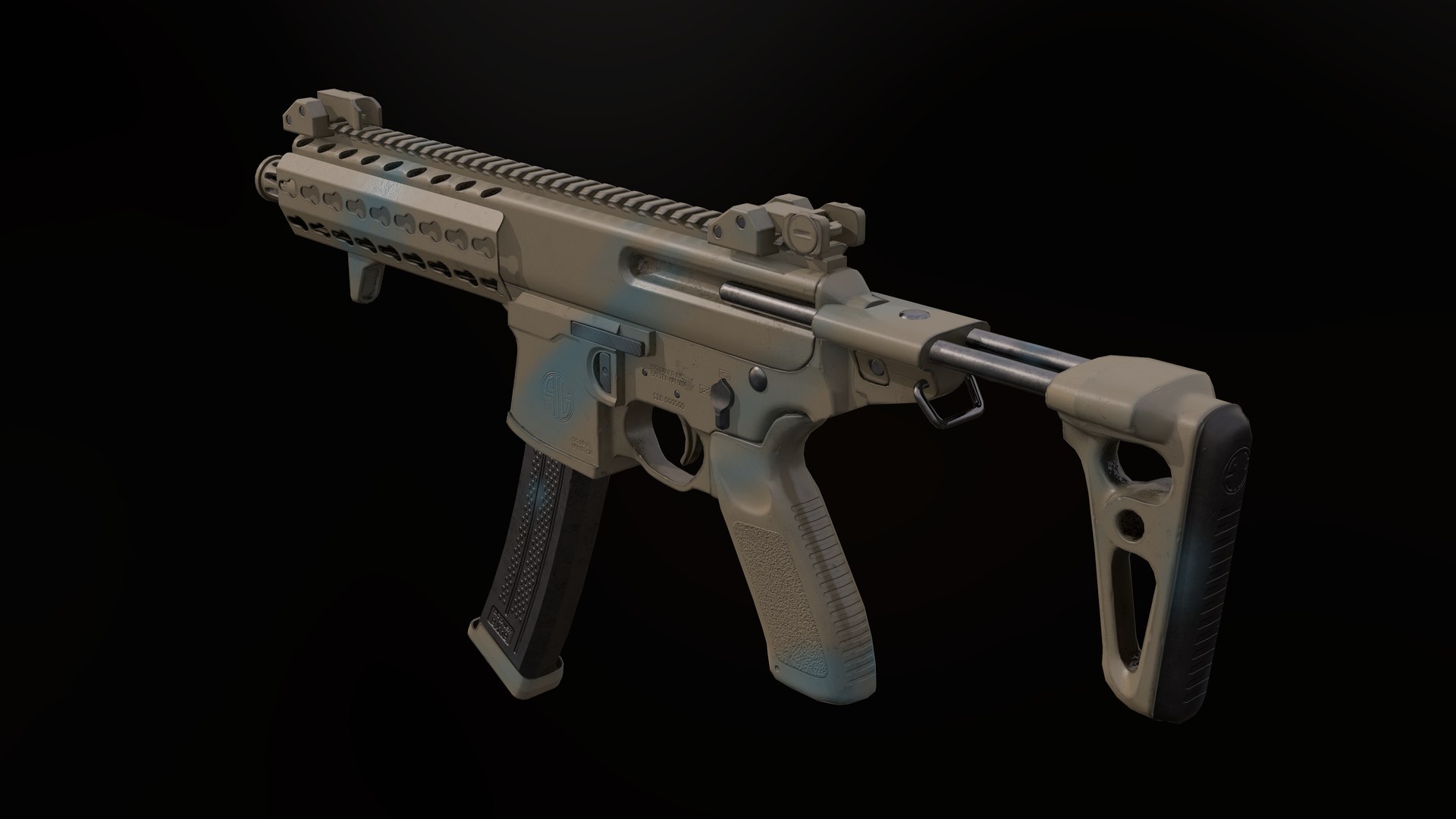 Sig Mpx 3D Model - TurboSquid 1317832