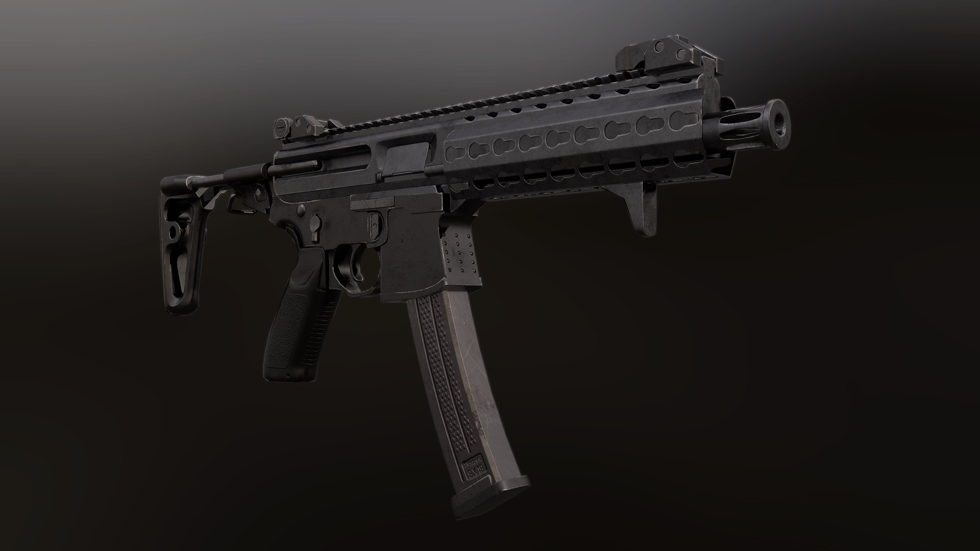 Sig Mpx 3D Model - TurboSquid 1317832