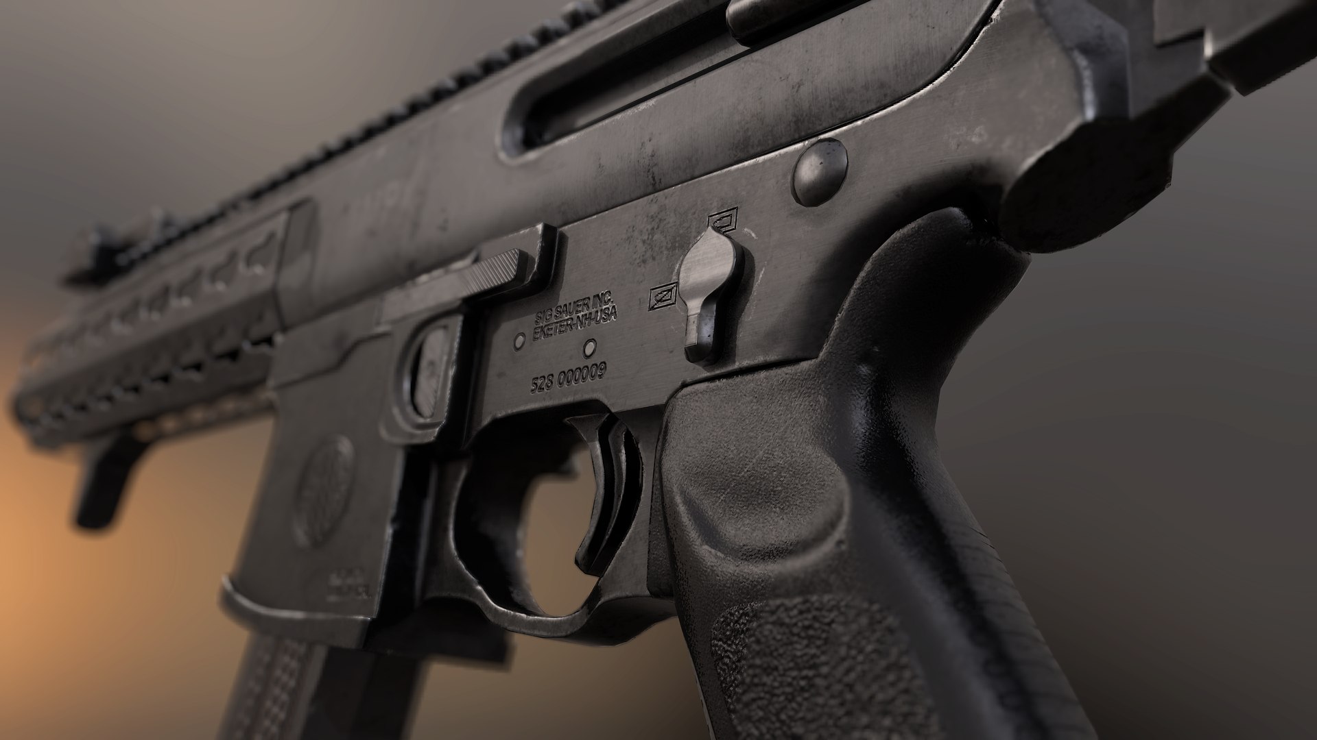 Sig Mpx 3D Model - TurboSquid 1317832