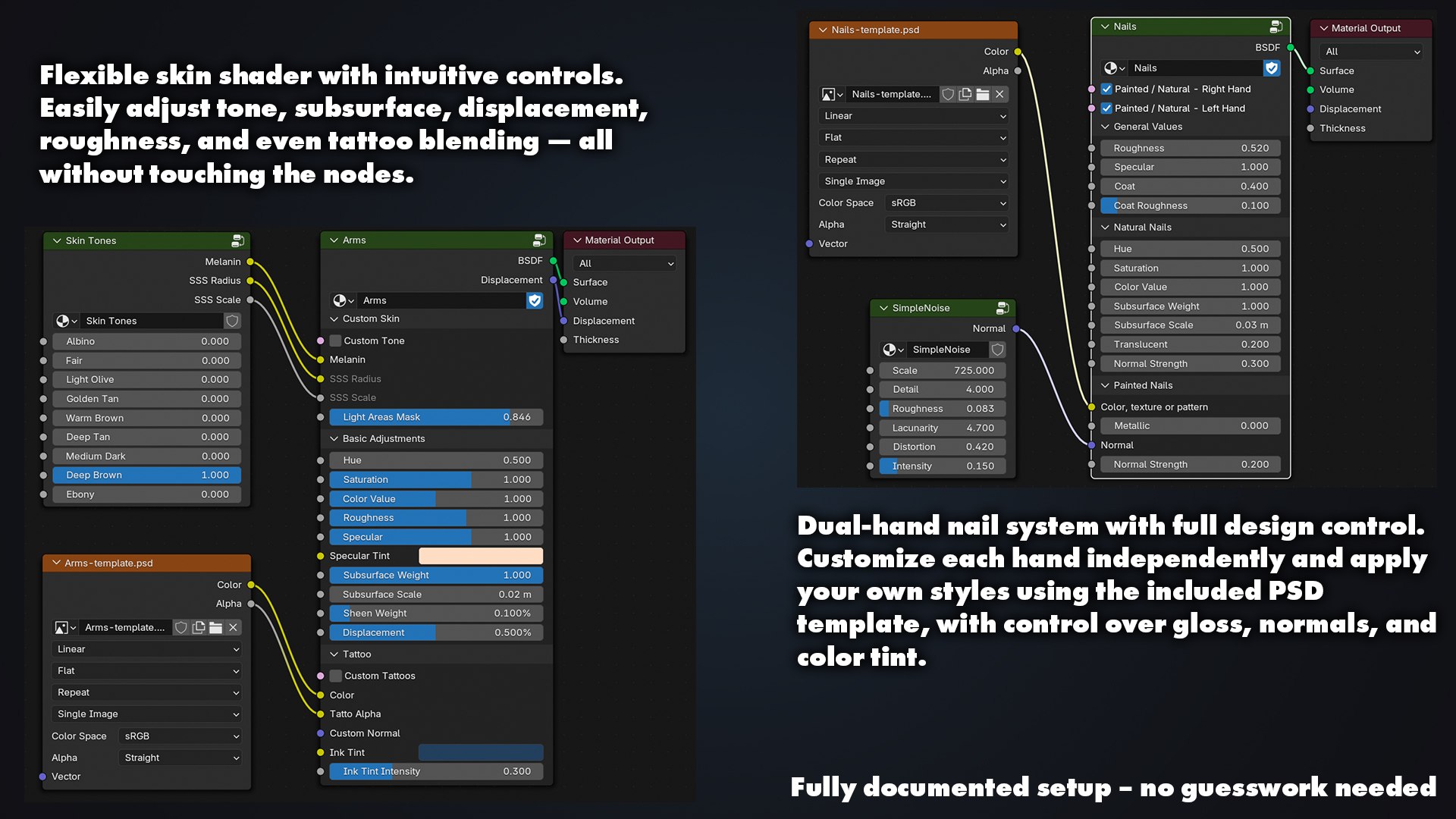 Realistic Neutral Arms - Customizable Edition 3D Model - TurboSquid 2400146