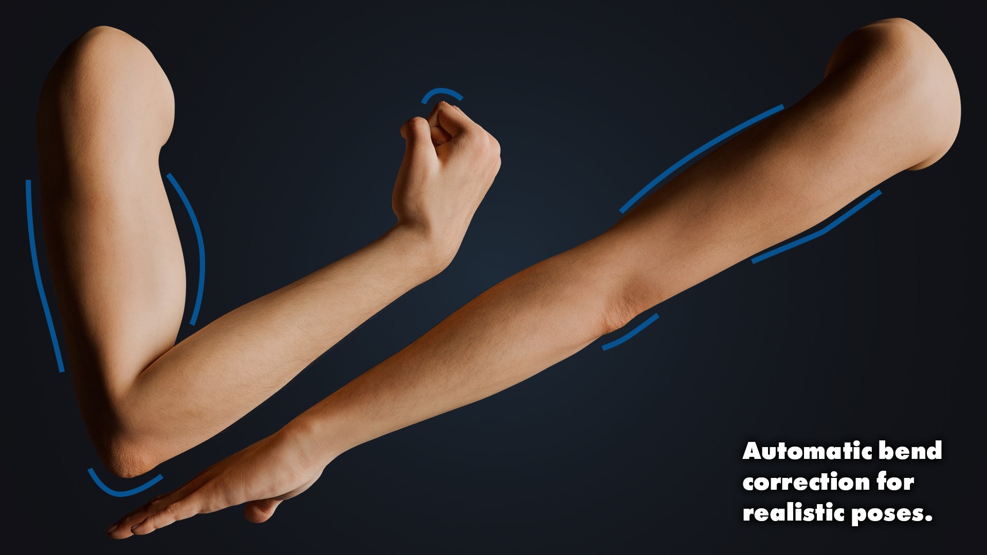 Realistic Neutral Arms - Customizable Edition 3D Model - TurboSquid 2400146