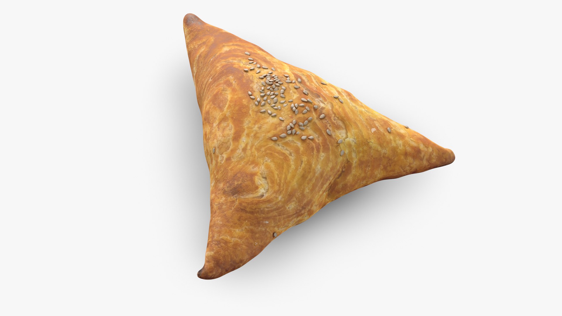 3D Samsa With Semame Model - TurboSquid 2252452