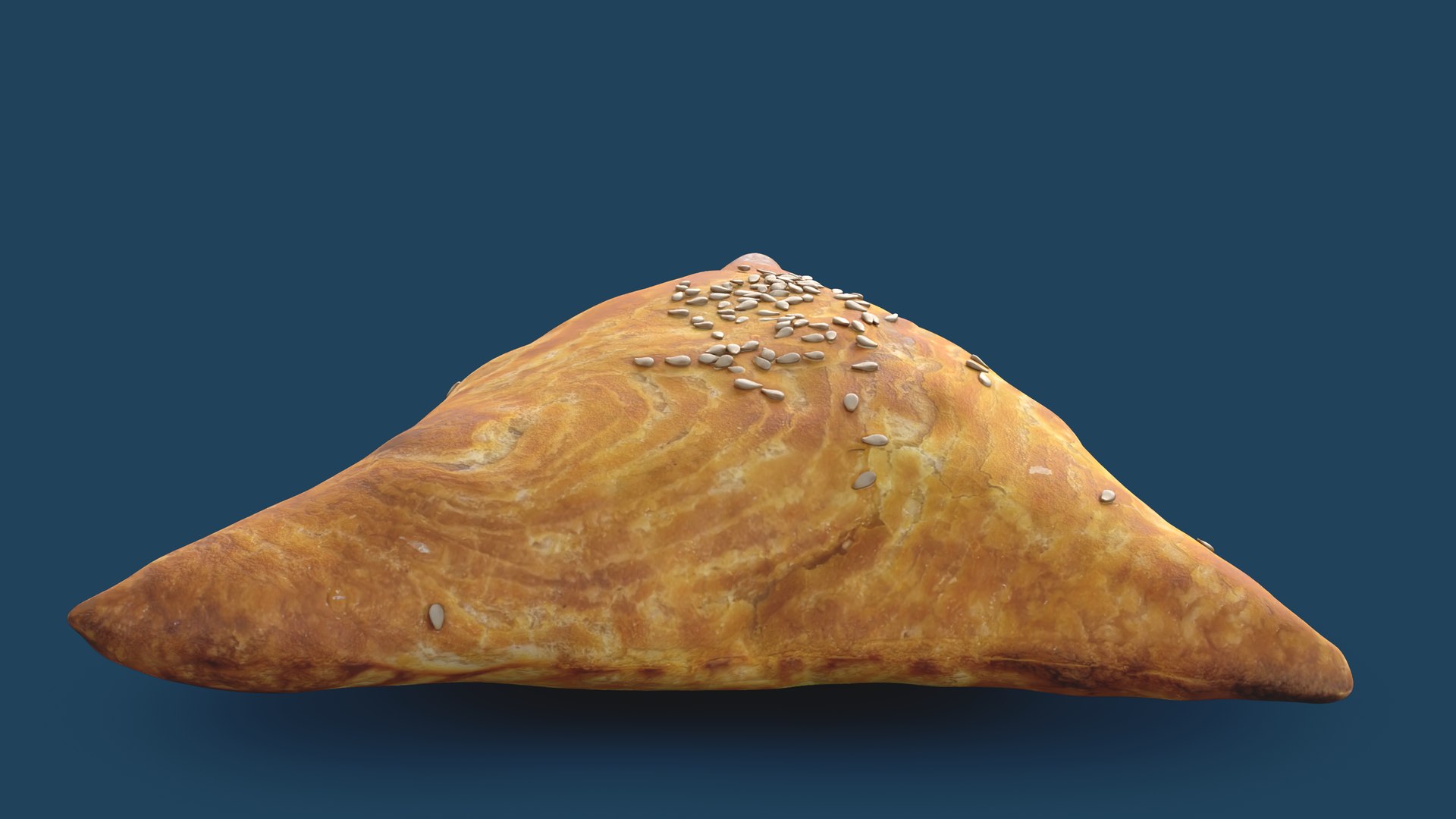 3D Samsa With Semame Model - TurboSquid 2252452