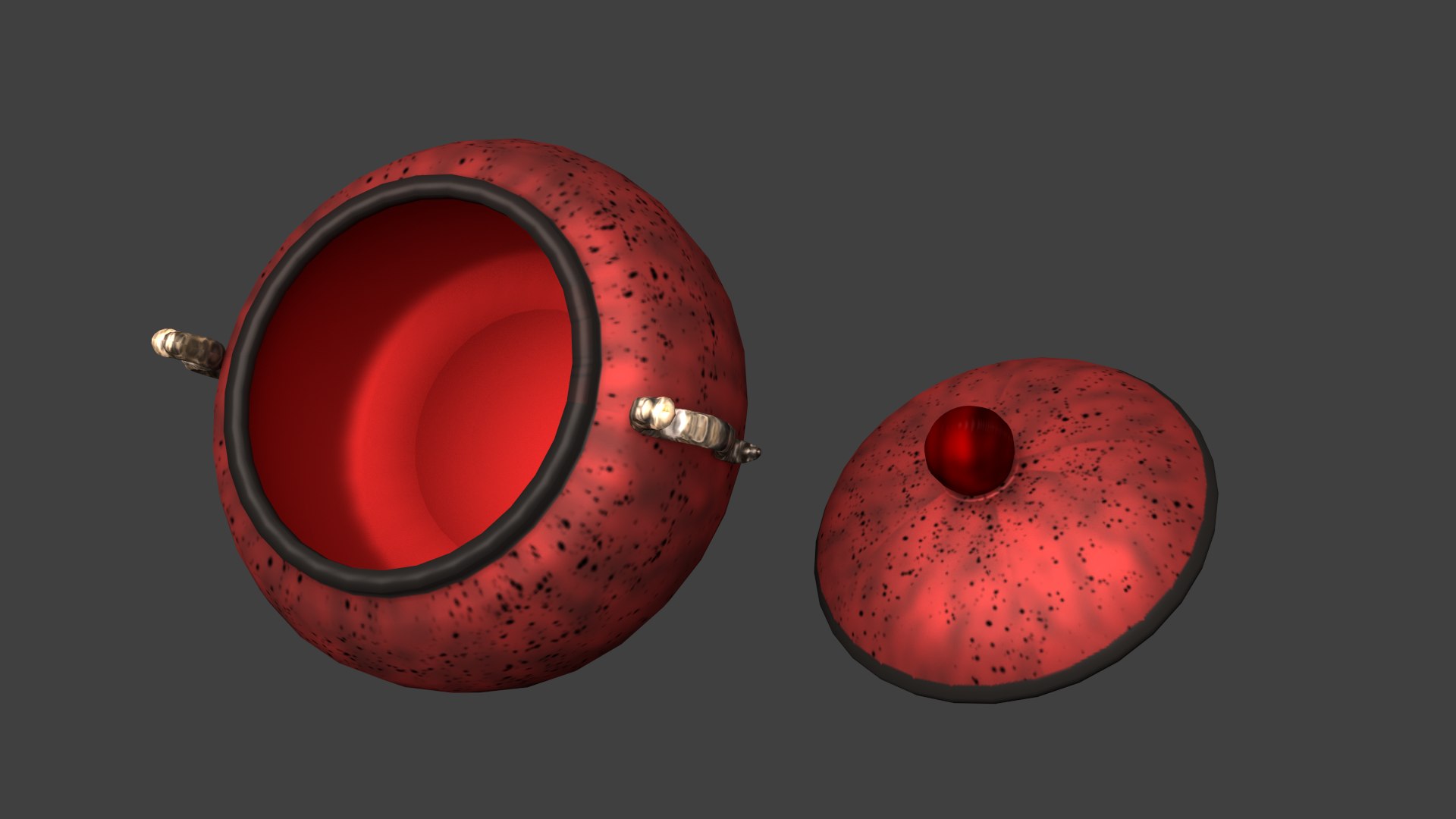 Chinese Pot 3d Obj