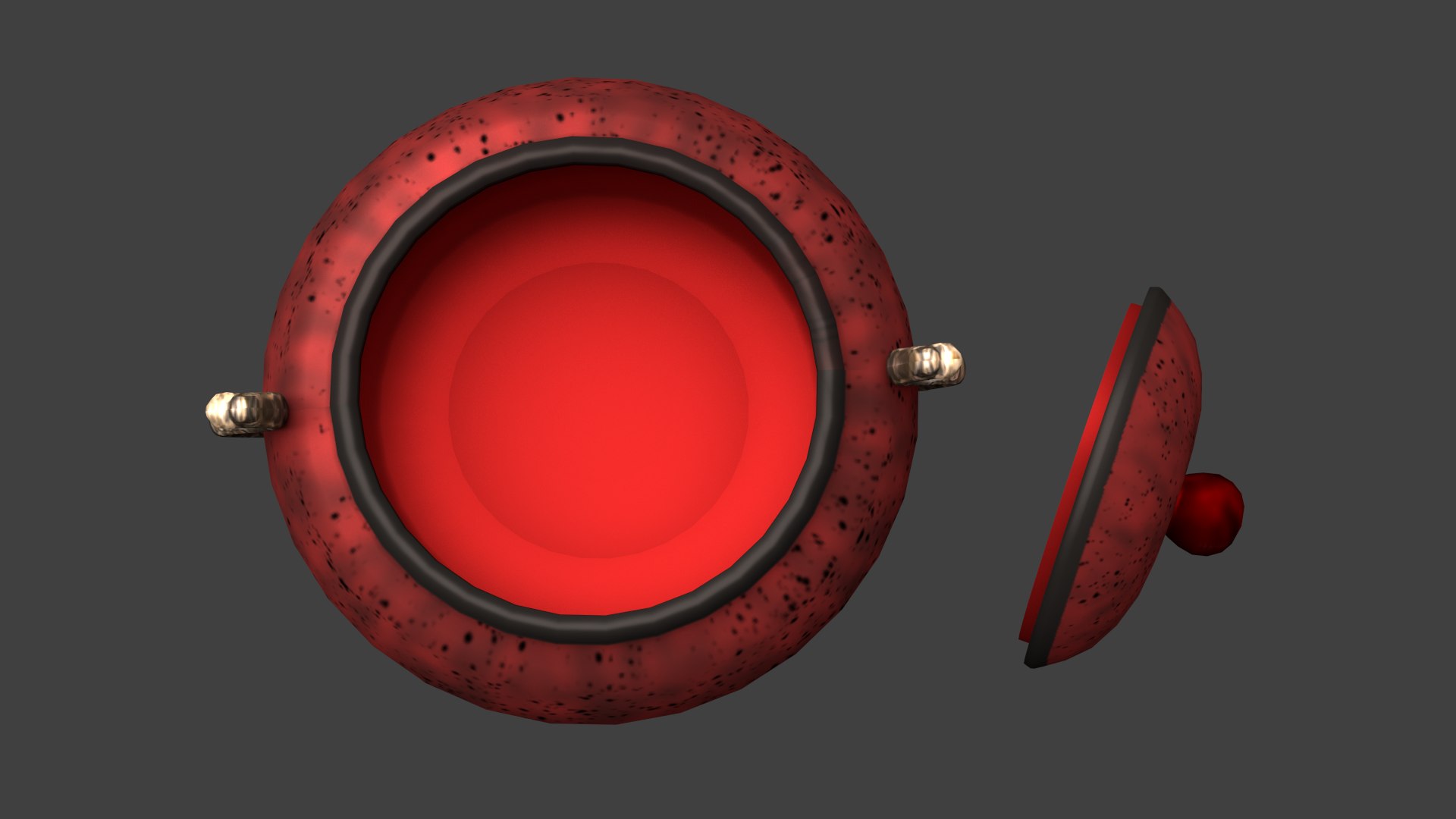 Chinese Pot 3d Obj