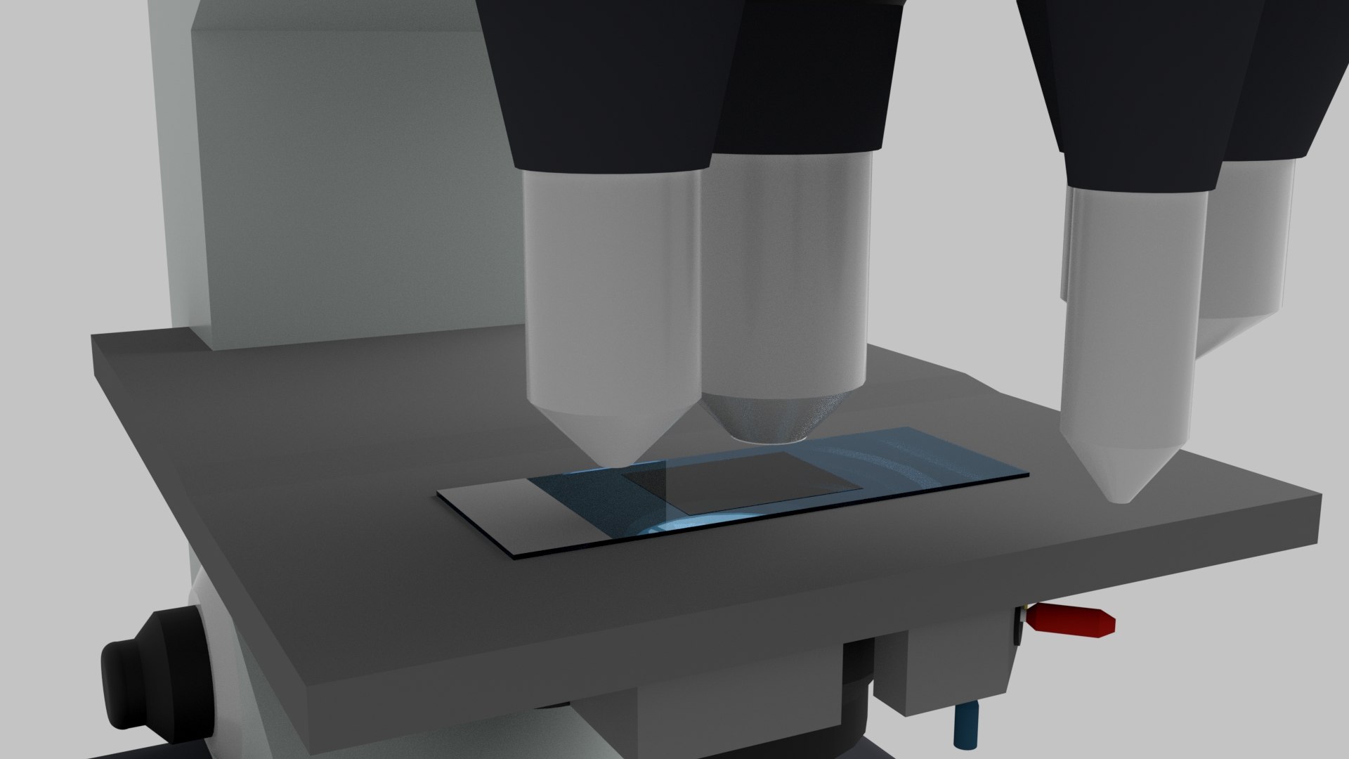 3D Compound Microscope - TurboSquid 1560457