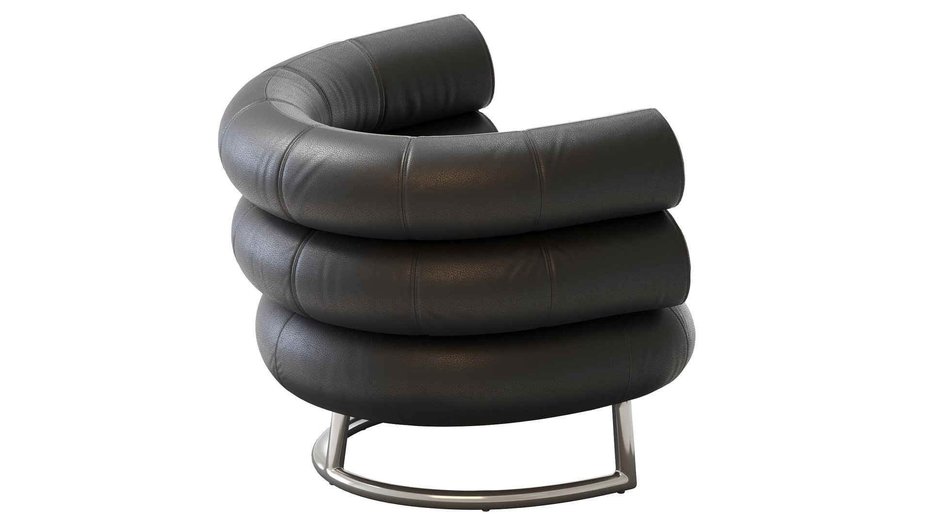 Bibendum ClassiCon Armchair 3D model - TurboSquid 2018090