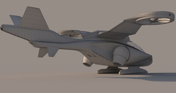 3D concept copter - TurboSquid 1611244