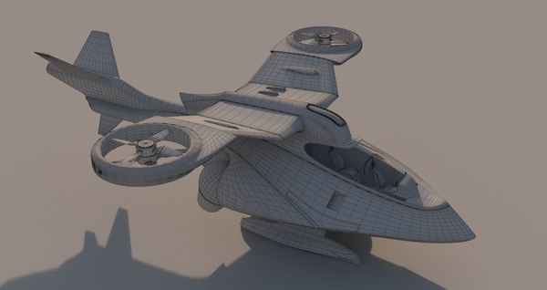 3D concept copter - TurboSquid 1611244