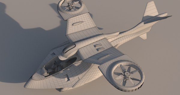 3D concept copter - TurboSquid 1611244