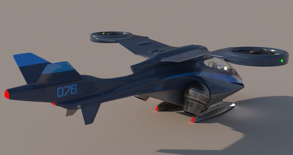 3D concept copter - TurboSquid 1611244