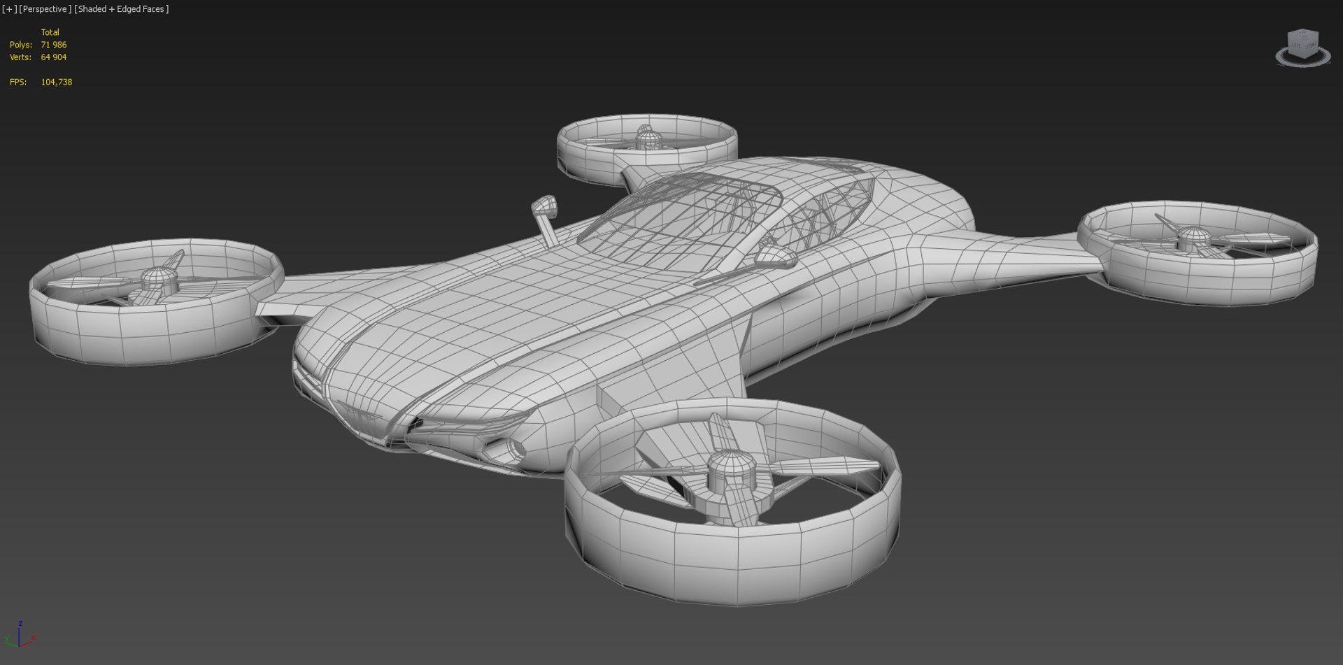 3D Model 5 1 Cool Copter - TurboSquid 1333019