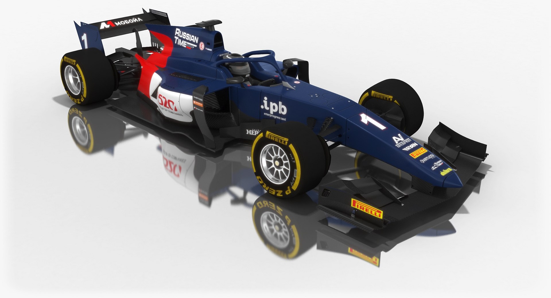 3D Model Russian Time Formula 2 - TurboSquid 1281049