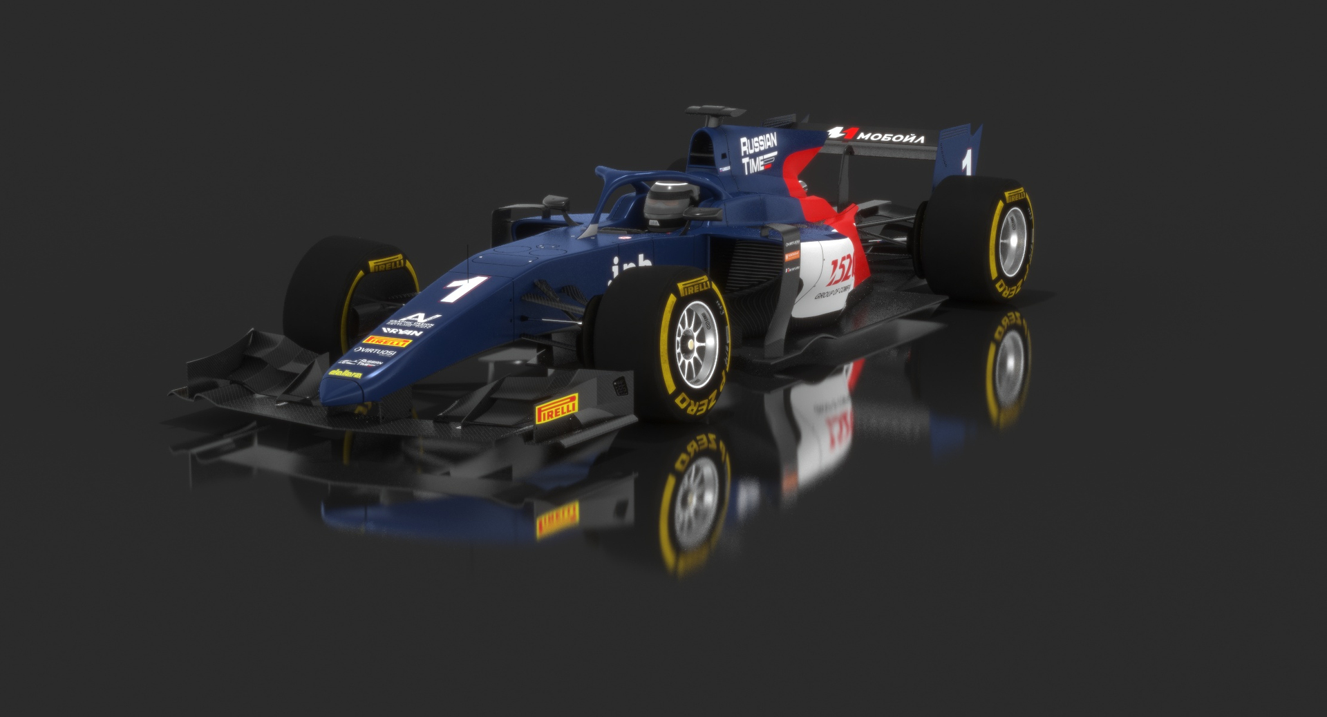 3D Model Russian Time Formula 2 - TurboSquid 1281049