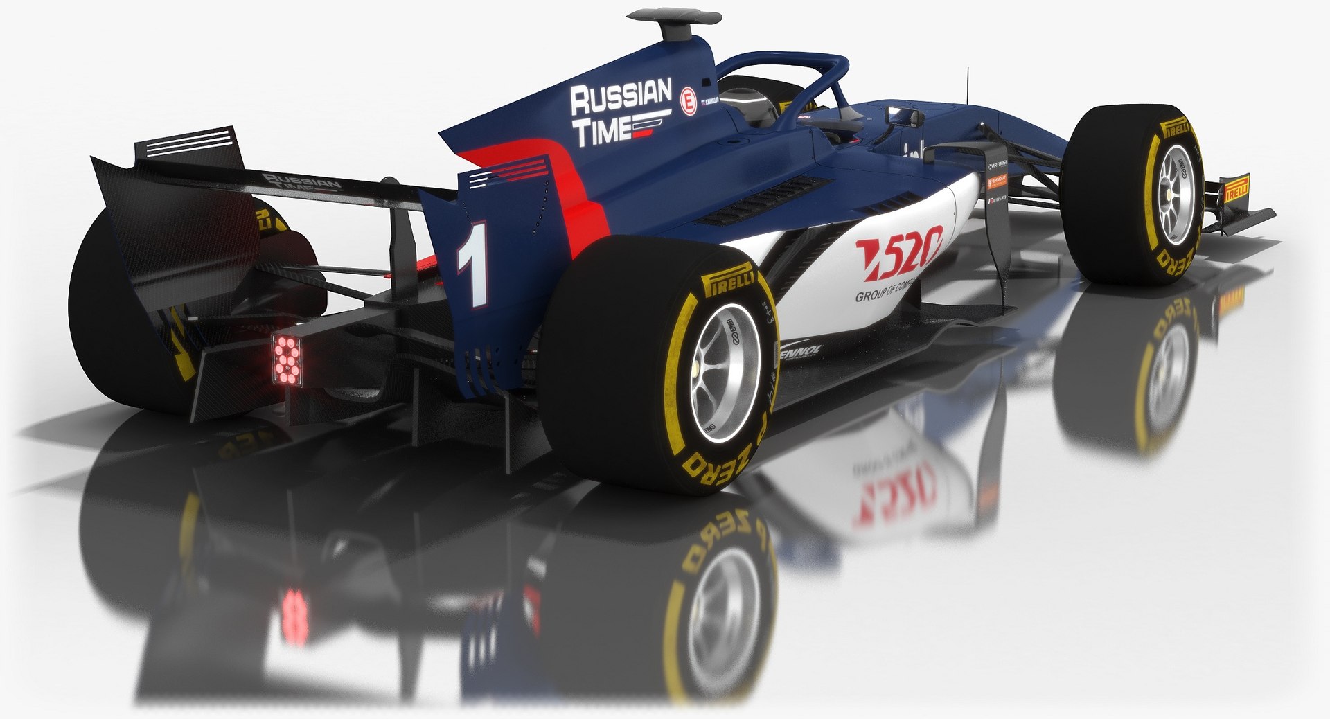 3D Model Russian Time Formula 2 - TurboSquid 1281049