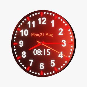 Clock Blender Models for Download | TurboSquid
