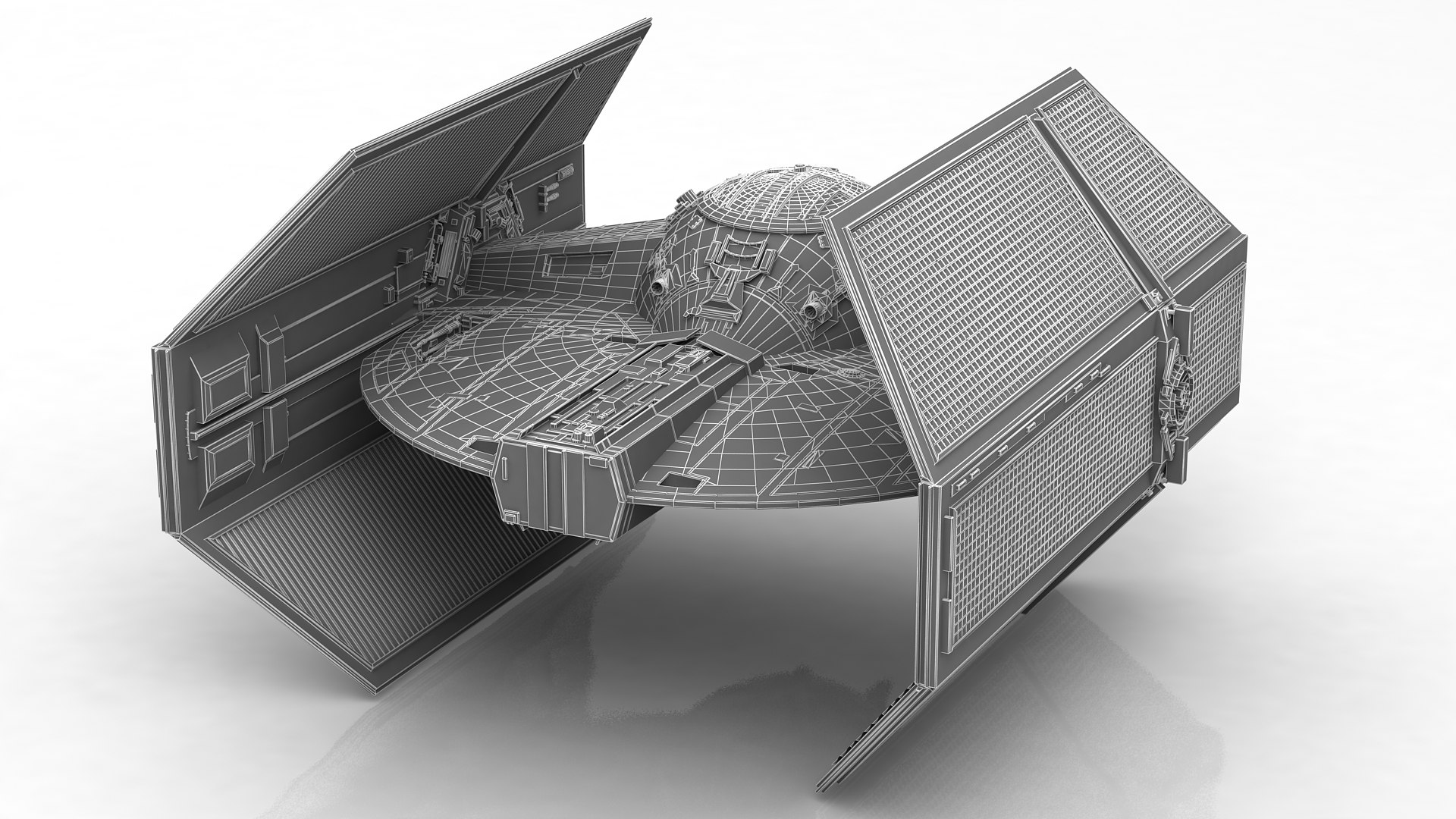3D Army Scifi Fighter T Model - TurboSquid 1626421
