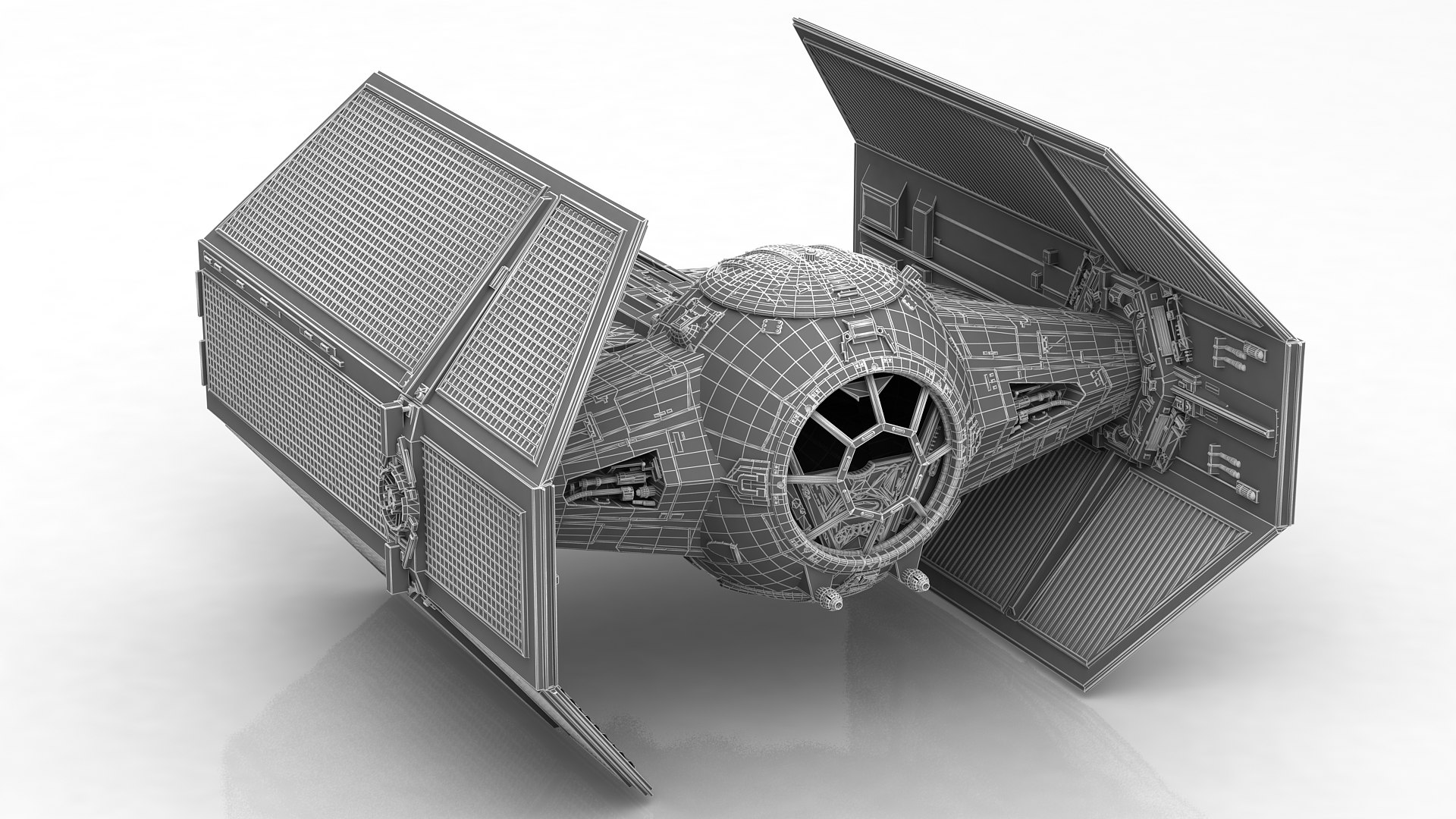3D Army Scifi Fighter T Model - TurboSquid 1626421
