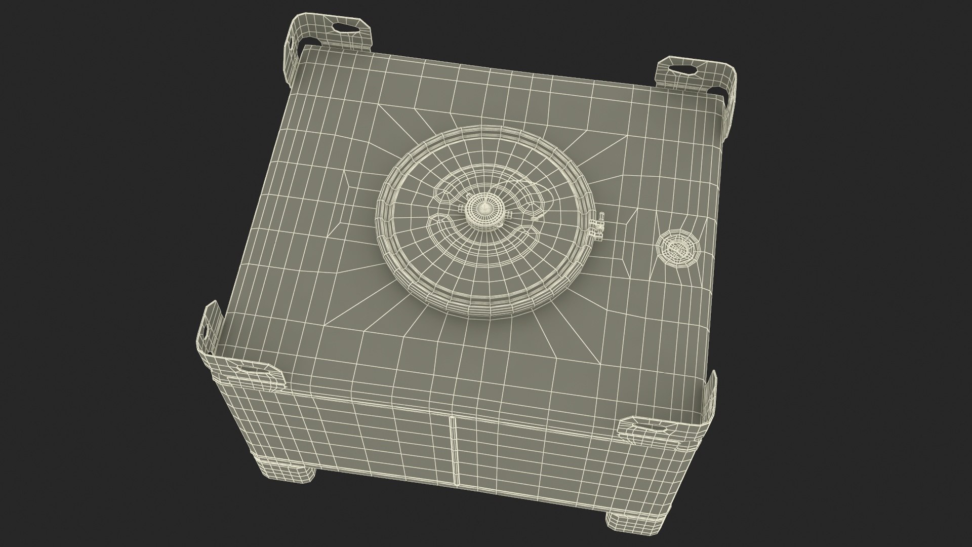 120 Gallon Stainless Steel IBC Tote Tank 3D Model - TurboSquid 2170501