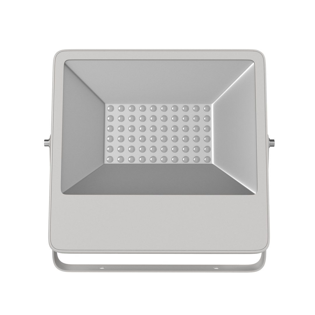 White Flood Light 3D Model - TurboSquid 2415383