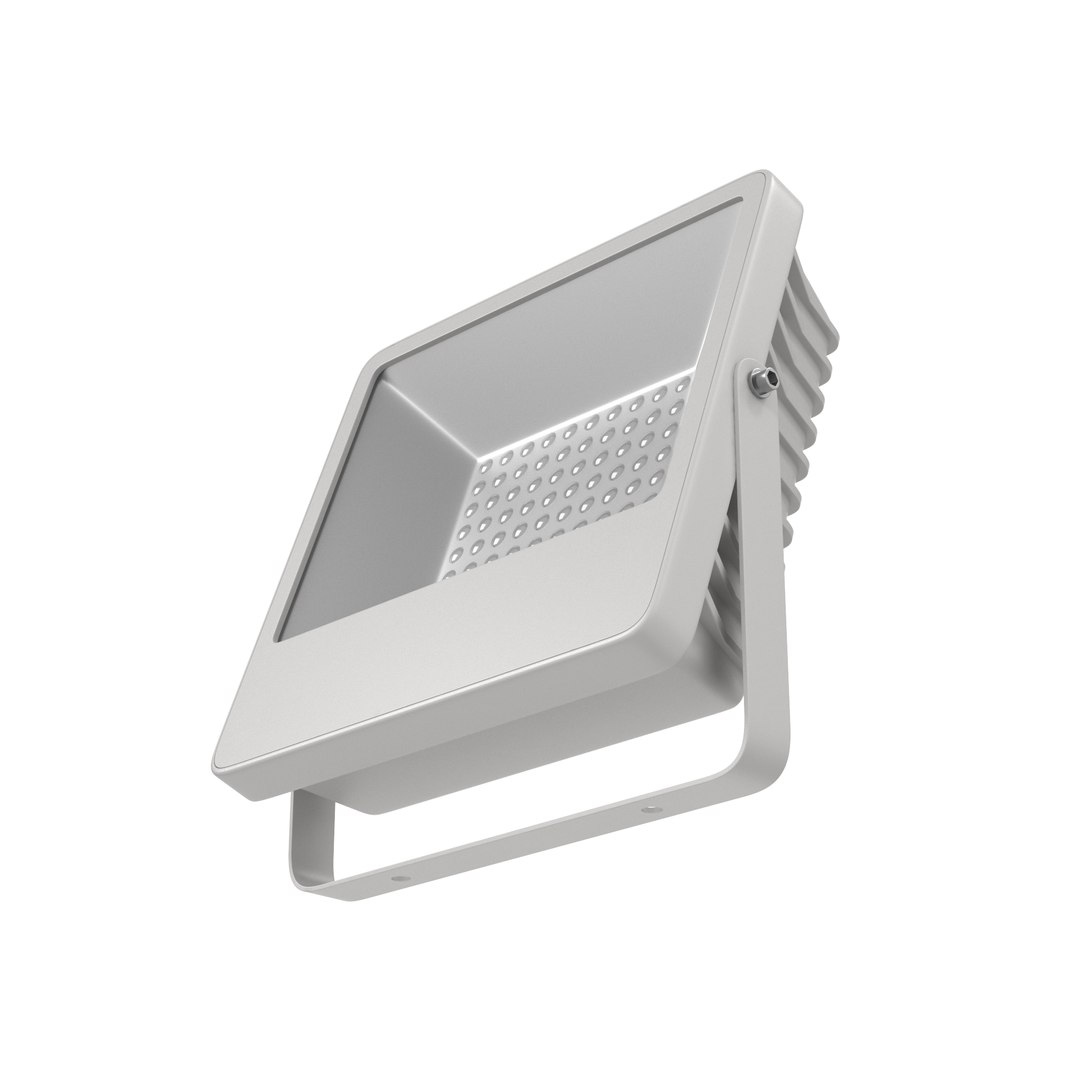 White Flood Light 3D Model - TurboSquid 2415383