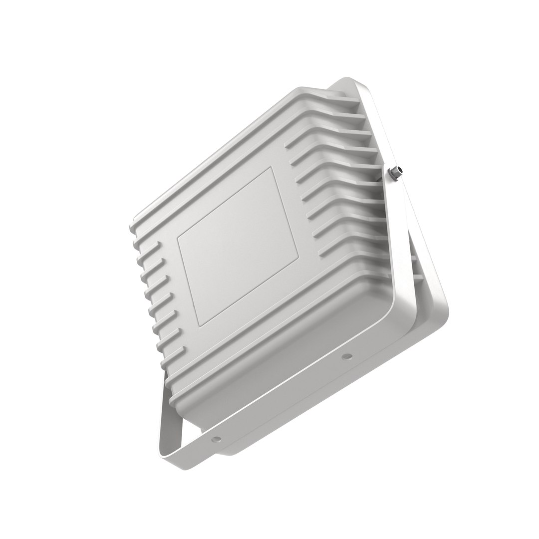 White Flood Light 3D Model - TurboSquid 2415383