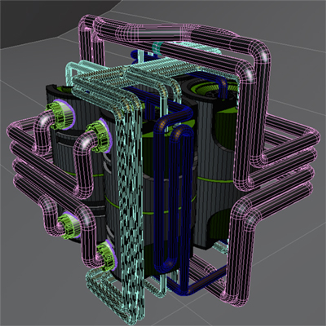 3d ma block pipes