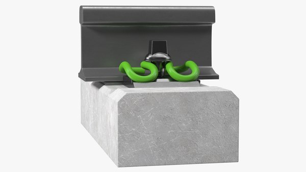 3D model SKL Vossloh Clip Rail Fastening System - TurboSquid 1835874