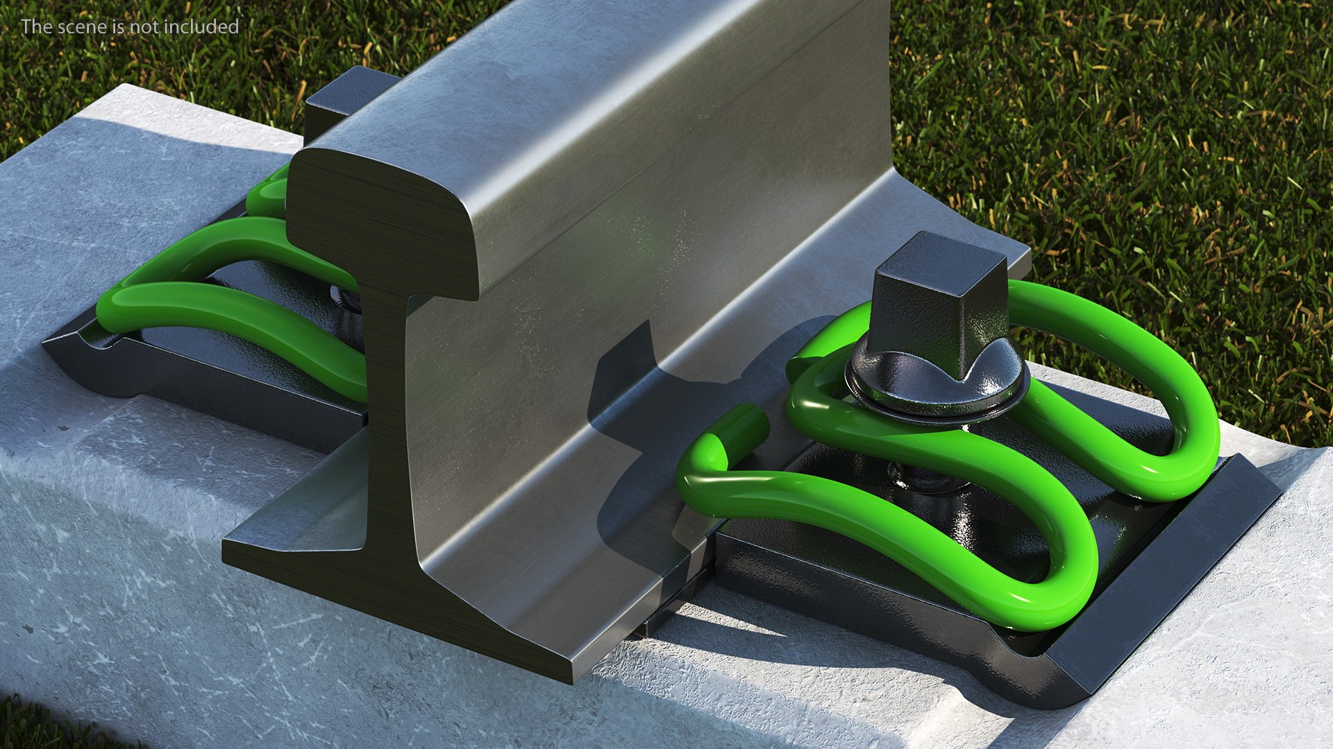 3D Model SKL Vossloh Clip Rail Fastening System - TurboSquid 1835874