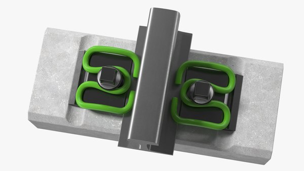 3D model SKL Vossloh Clip Rail Fastening System - TurboSquid 1835874