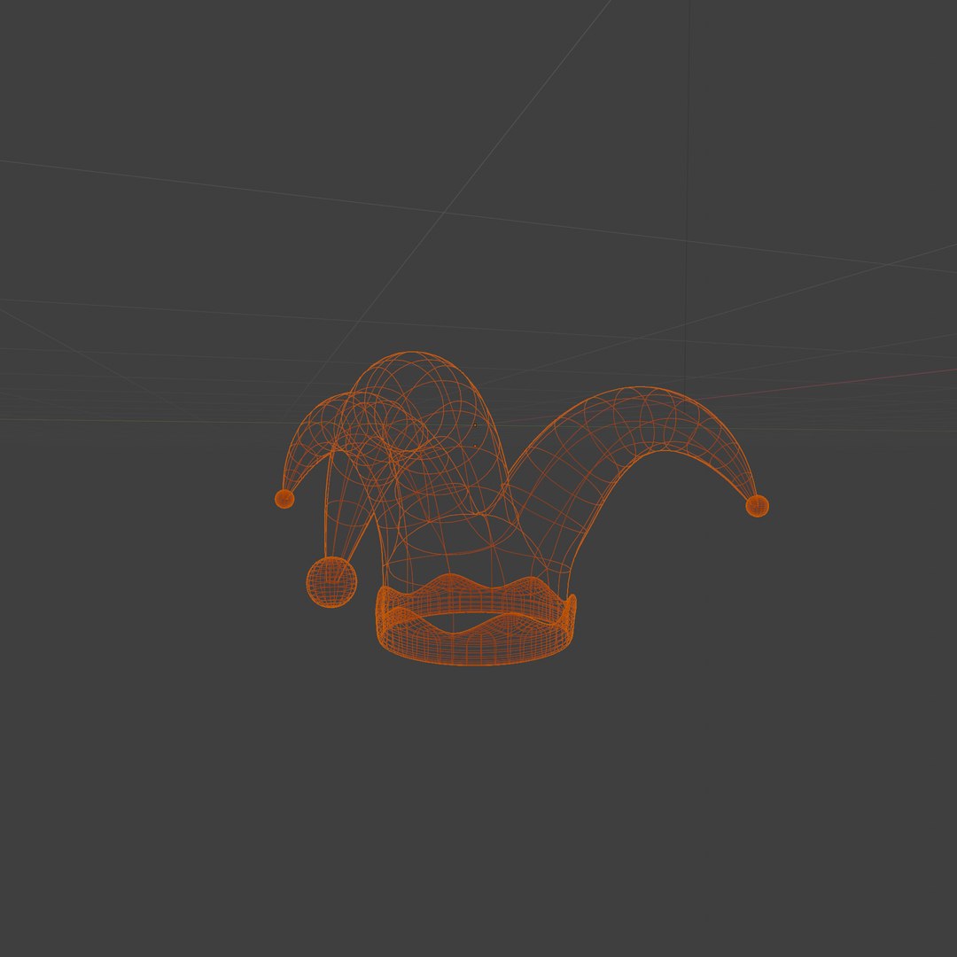Clown Hat 3D Model - TurboSquid 1805676