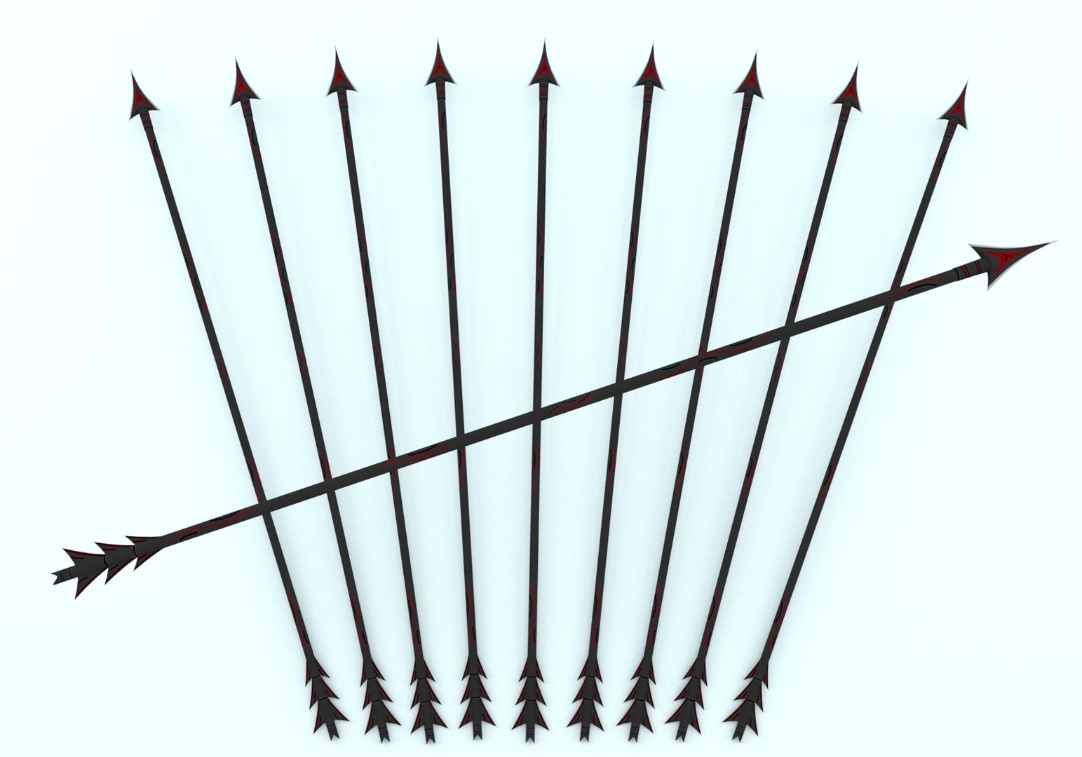 Fantasy Arrow 3D Model - TurboSquid 1177902