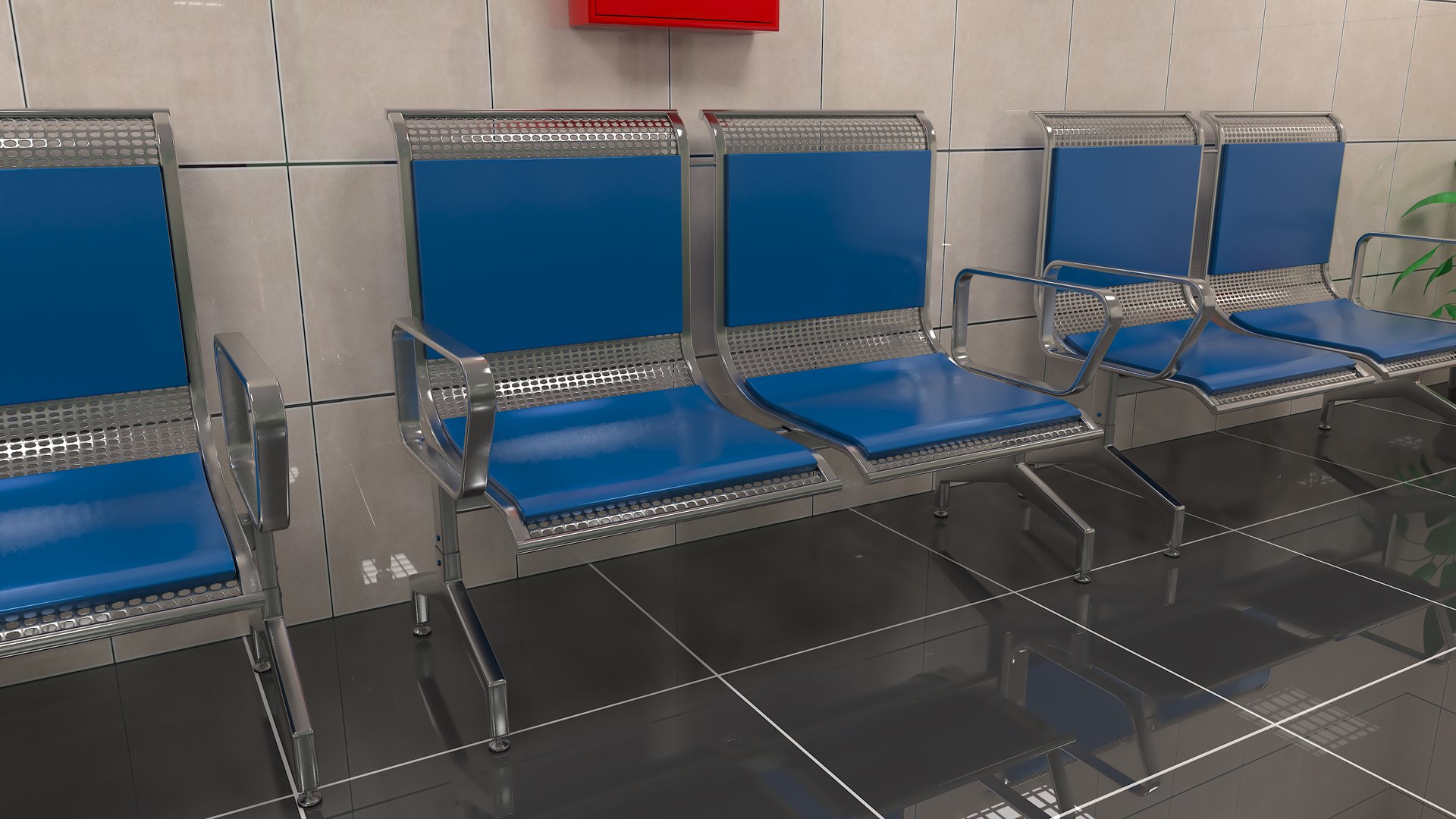 3D Prison Visiting Room - TurboSquid 2343230