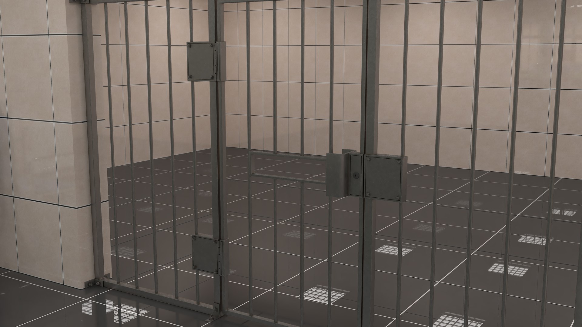 3D Prison Visiting Room - TurboSquid 2343230