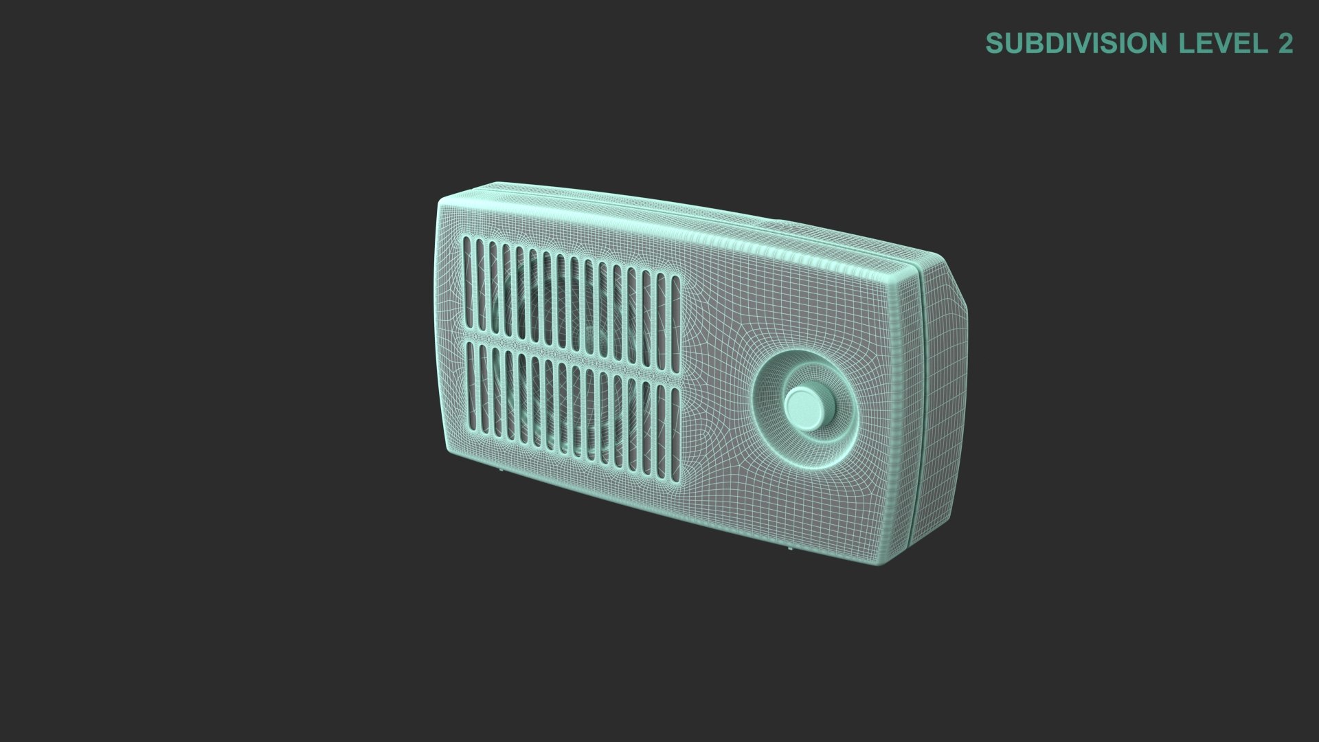 3D Model Retro Radio - TurboSquid 2034348