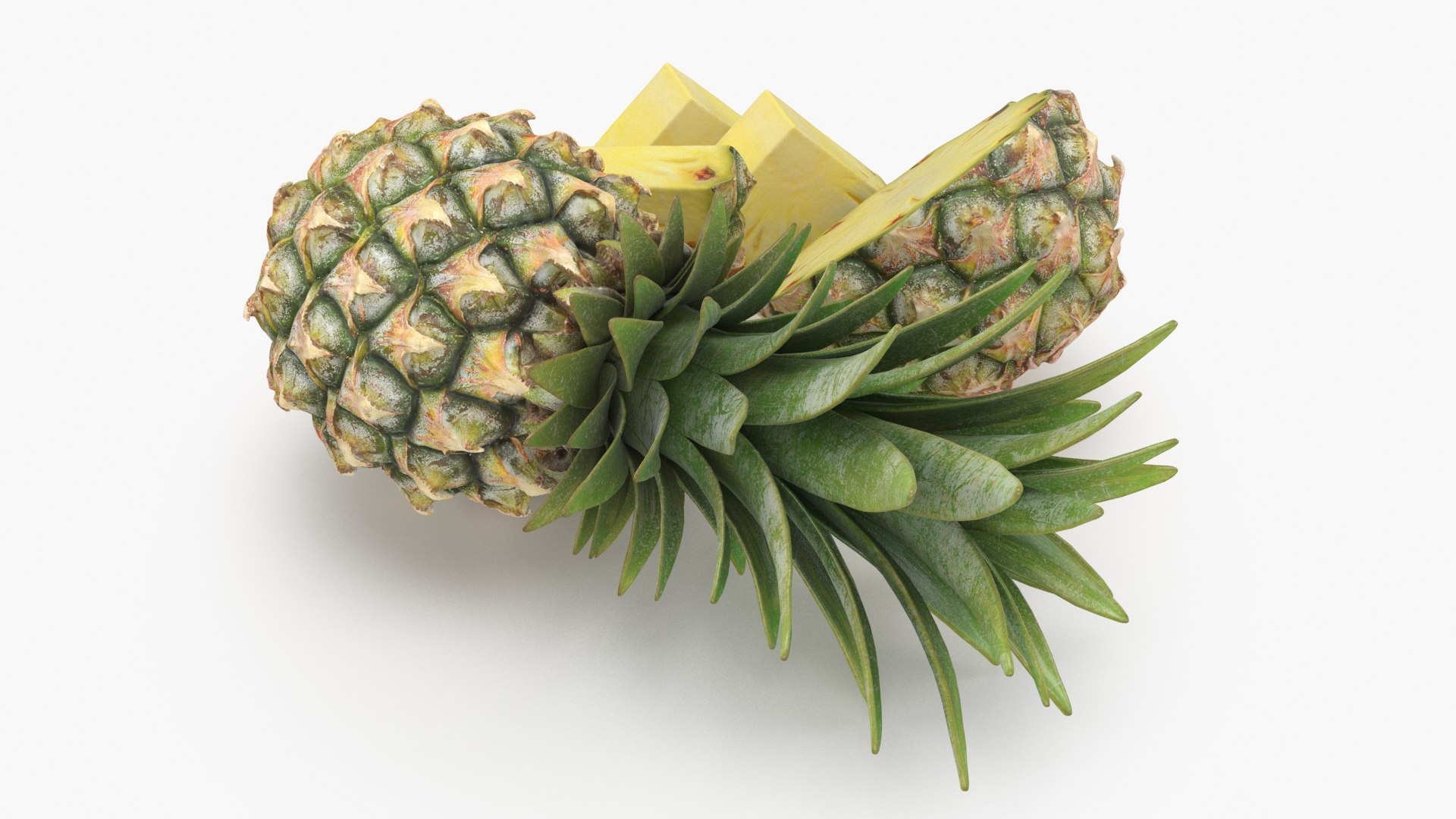 Pineapples 3D Model - TurboSquid 2102928