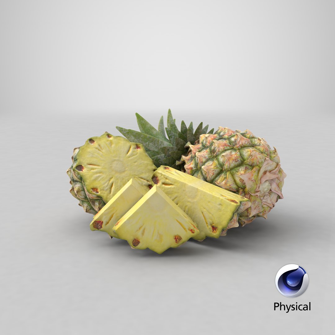 Pineapples 3D Model - TurboSquid 2102928