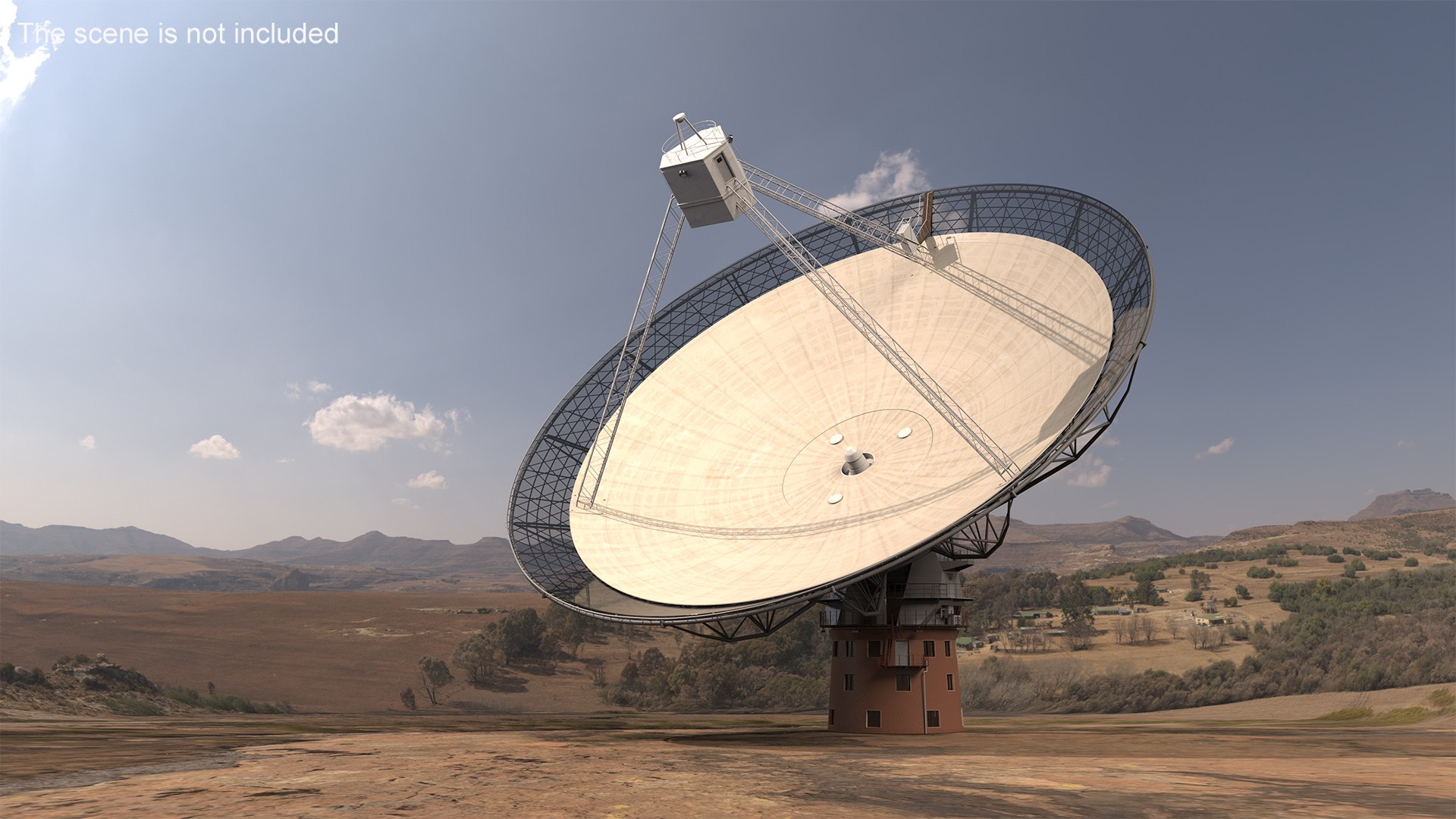 3D Radio Telescope Antenna - TurboSquid 2217092